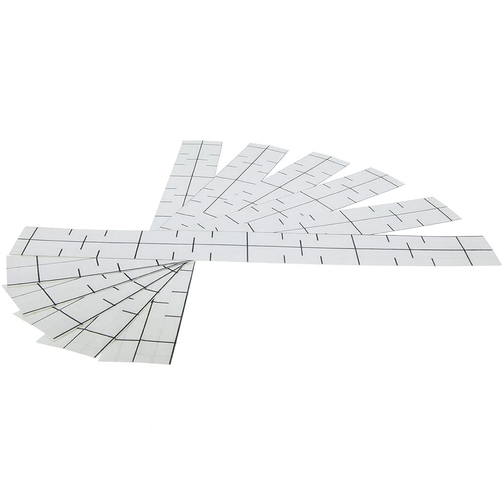 110 Punch Down Block Designation Strip Inserts - 6 Pack - Gruber ...