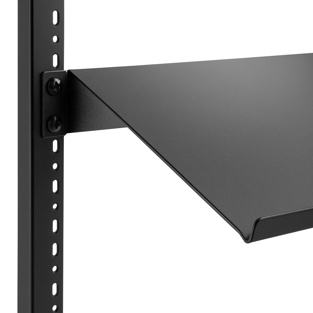 Keyboard Shelf - Angled - 1U - Gruber Communications