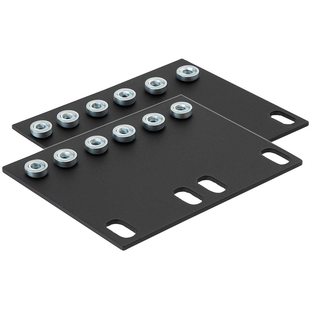 Rack or Cabinet Adapter Set - Converts 23" to 19" - 2U - Gruber ...