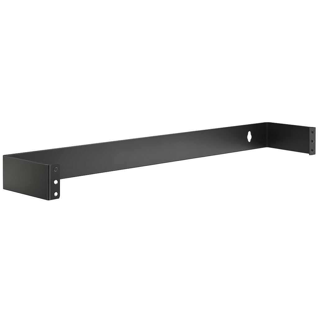 Hinged Wall Mount Bracket with Pemnuts - 1U - 4" Deep - Gruber ...