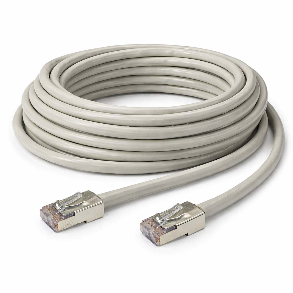 T1 Riser Cable - Solid Conductor - Shielded - RJ45 - CMR - Gruber ...