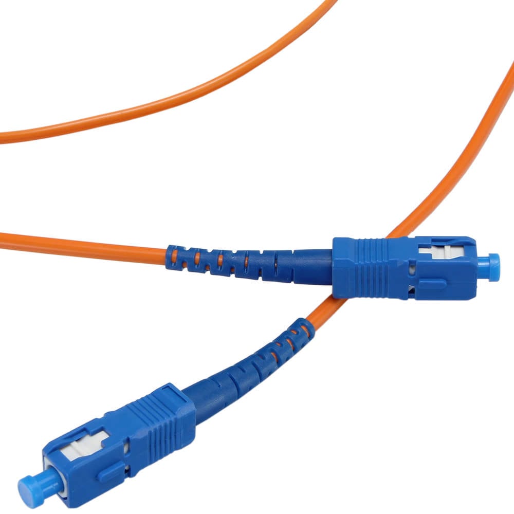 3mm OM1 SC/SC Simplex Multi-Mode Fiber Jumper Cable - ORANGE - Proudly ...