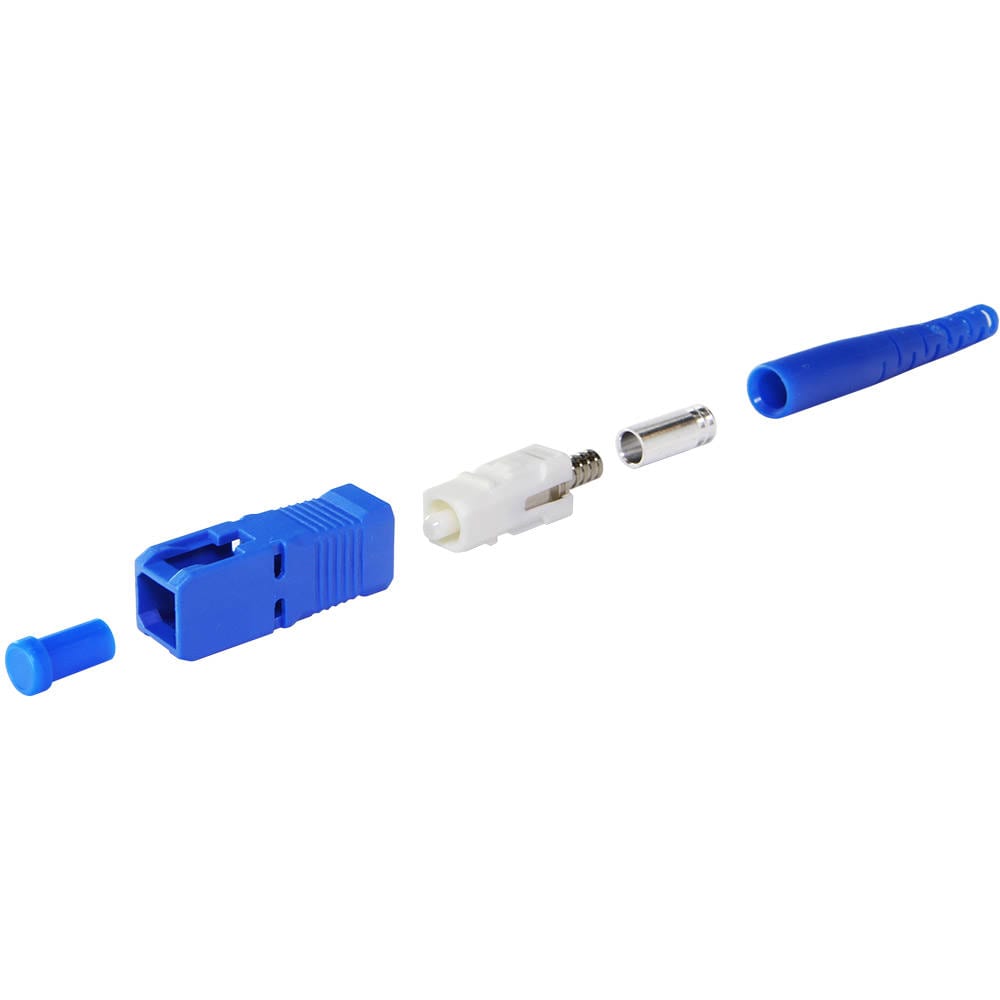 SC MultiMode Simplex Fiber 3mm Ceramic Connector - Gruber Communications
