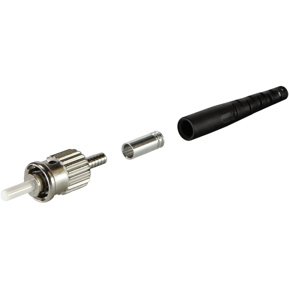 ST MultiMode Simplex Fiber Connector - 3mm Ceramic - Gruber Communications