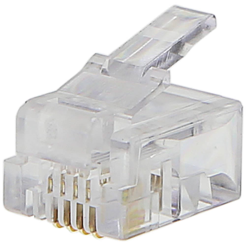ModPlug RJ11 6P/4C - Flat Wire - Stranded - Gruber Communications