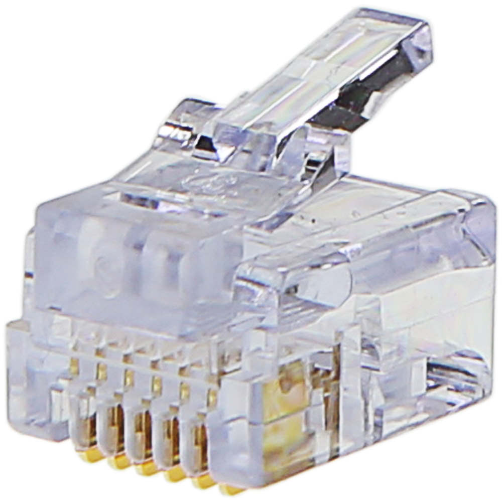 ModPlug RJ12 6P/6C - Round Wire - Solid - 50µ Gold - Gruber Communications