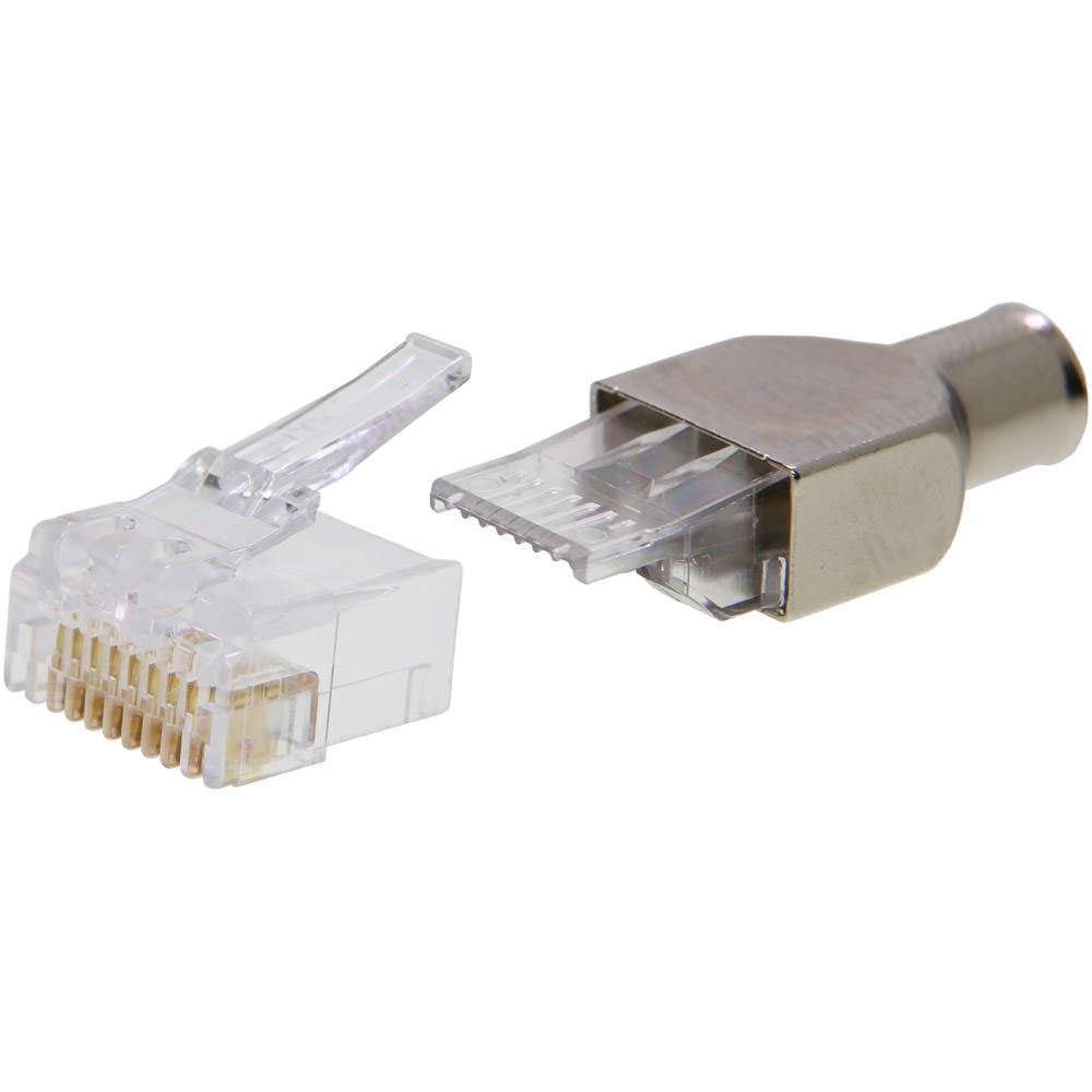 ModPlug - RJ45 - 8P/8C - Cat6 - Round - Solid - SHIELD - AMP - Gruber ...