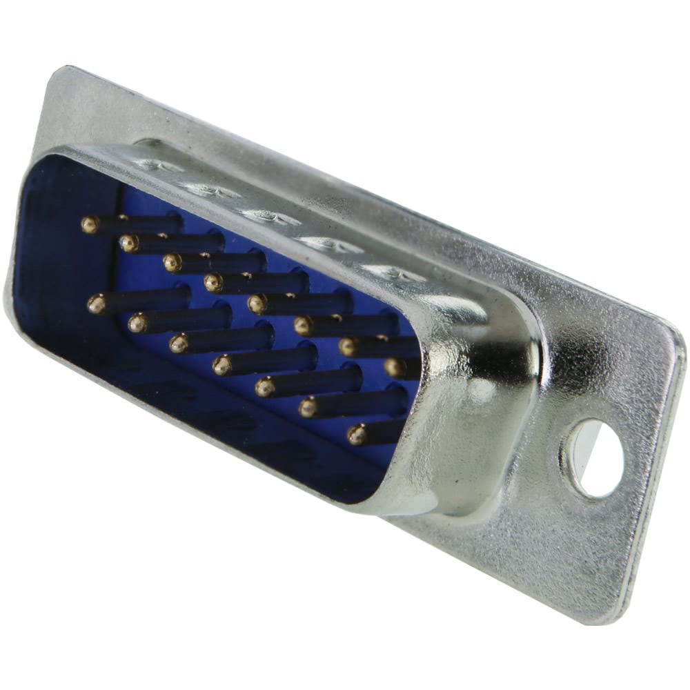 DB15 Block - Solder - Male - Gruber Communications