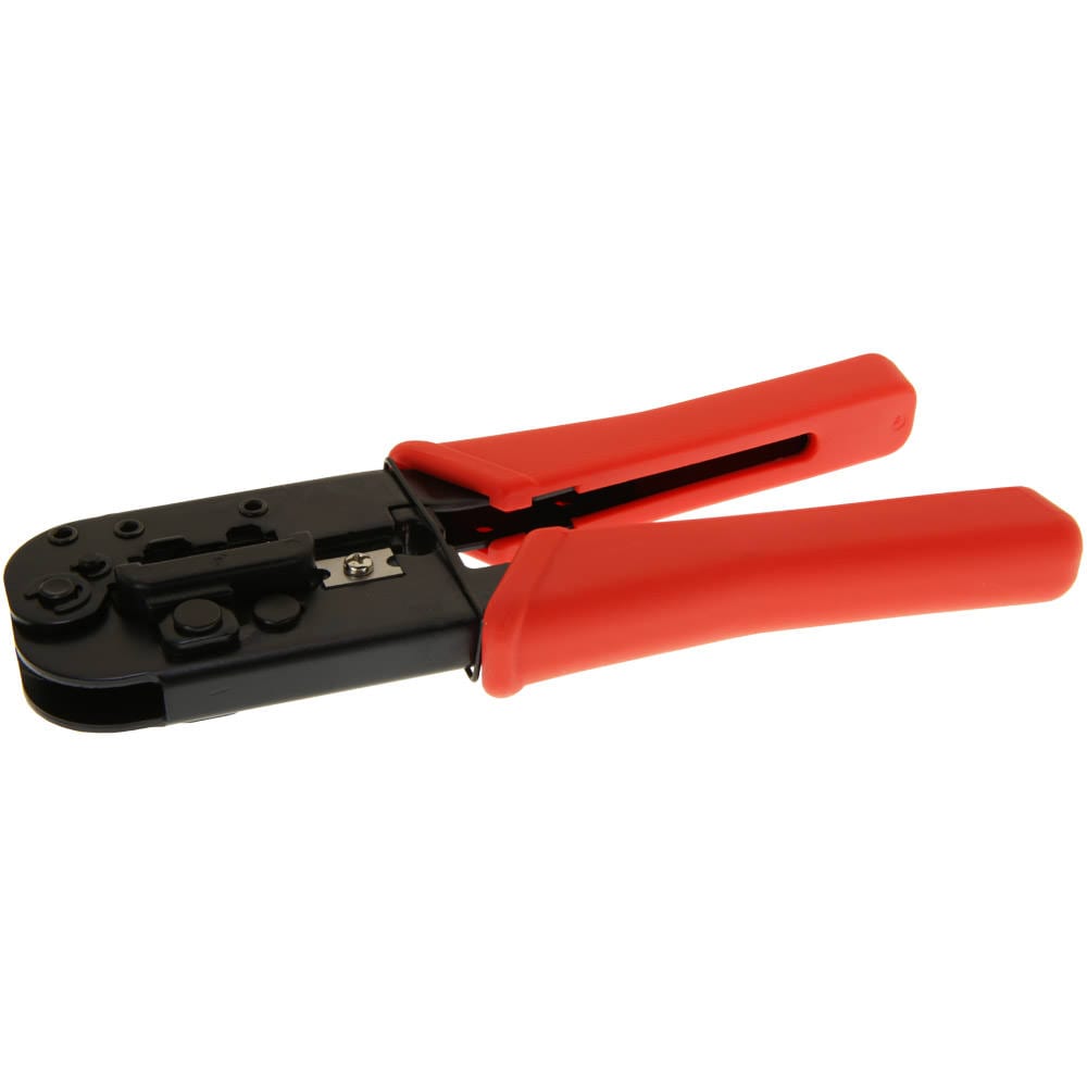 Ratcheted RJ Crimp Tool - RJ11 - RJ12 - RJ45 - Gruber Communications