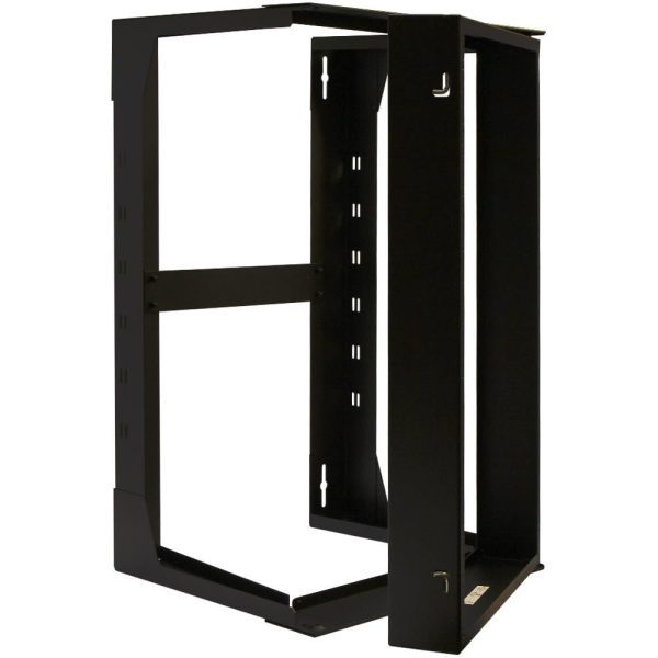 19U Wall Mount Rack - Hinged - 19" Cable Management Solution Compatible ...