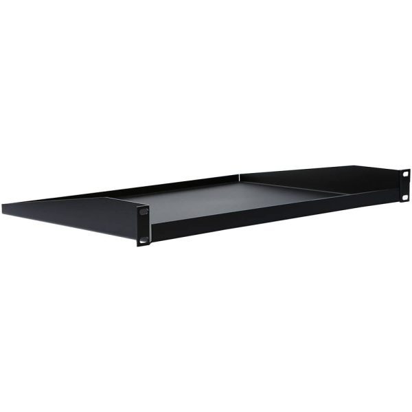 1U Cantilever Shelf - Black Satin Steel - Proudly Made in the USA ...