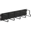 7 Ft - 4 Post Network Rack - Aluminum - Adjustable 24" to 36" - Black ...