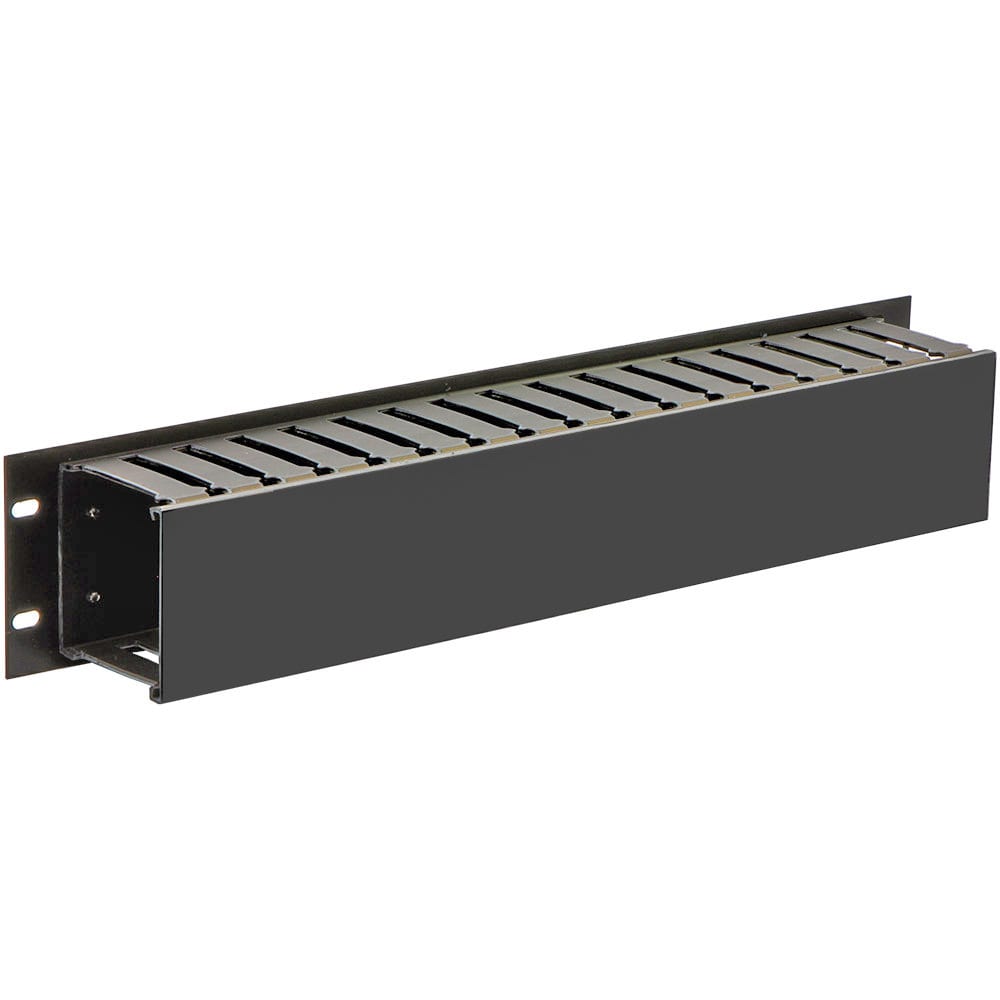 19" Finger Duct Panel - 2U - Professional Cable Management Solution for ...