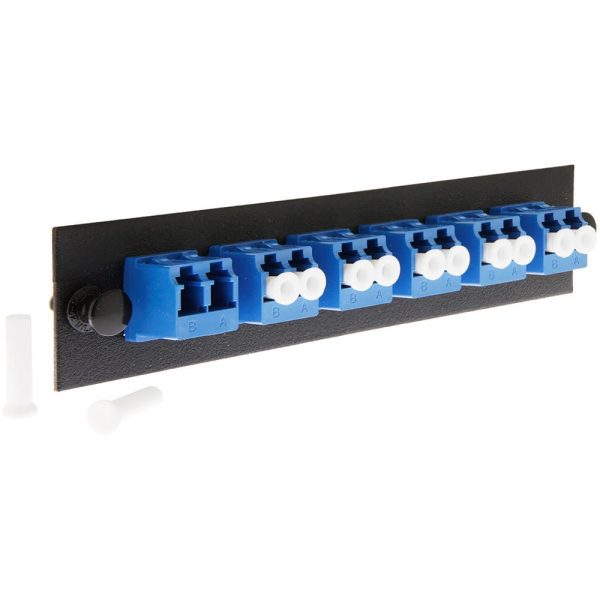 Loaded Fiber Adapter Panel LGX, LC, SM/Dx, Zirc, 6Pos/12Fib - Proudly ...