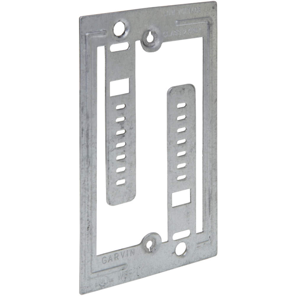 Mud Ring, Single Gang, Post-Drywall, Hand Bend To Fit - Gruber ...