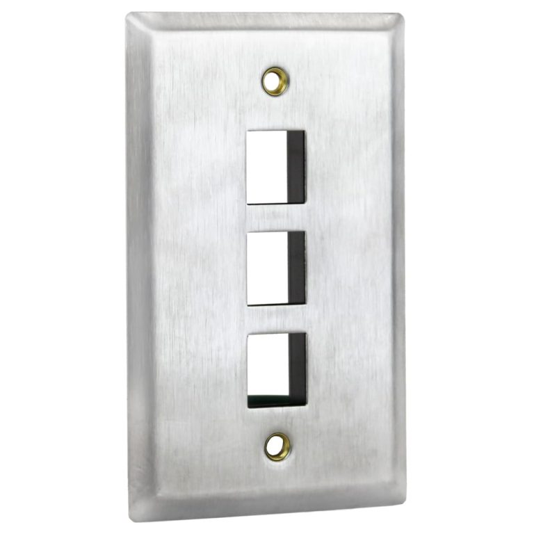 Stainless Steel Wall Plates - Gruber Communications