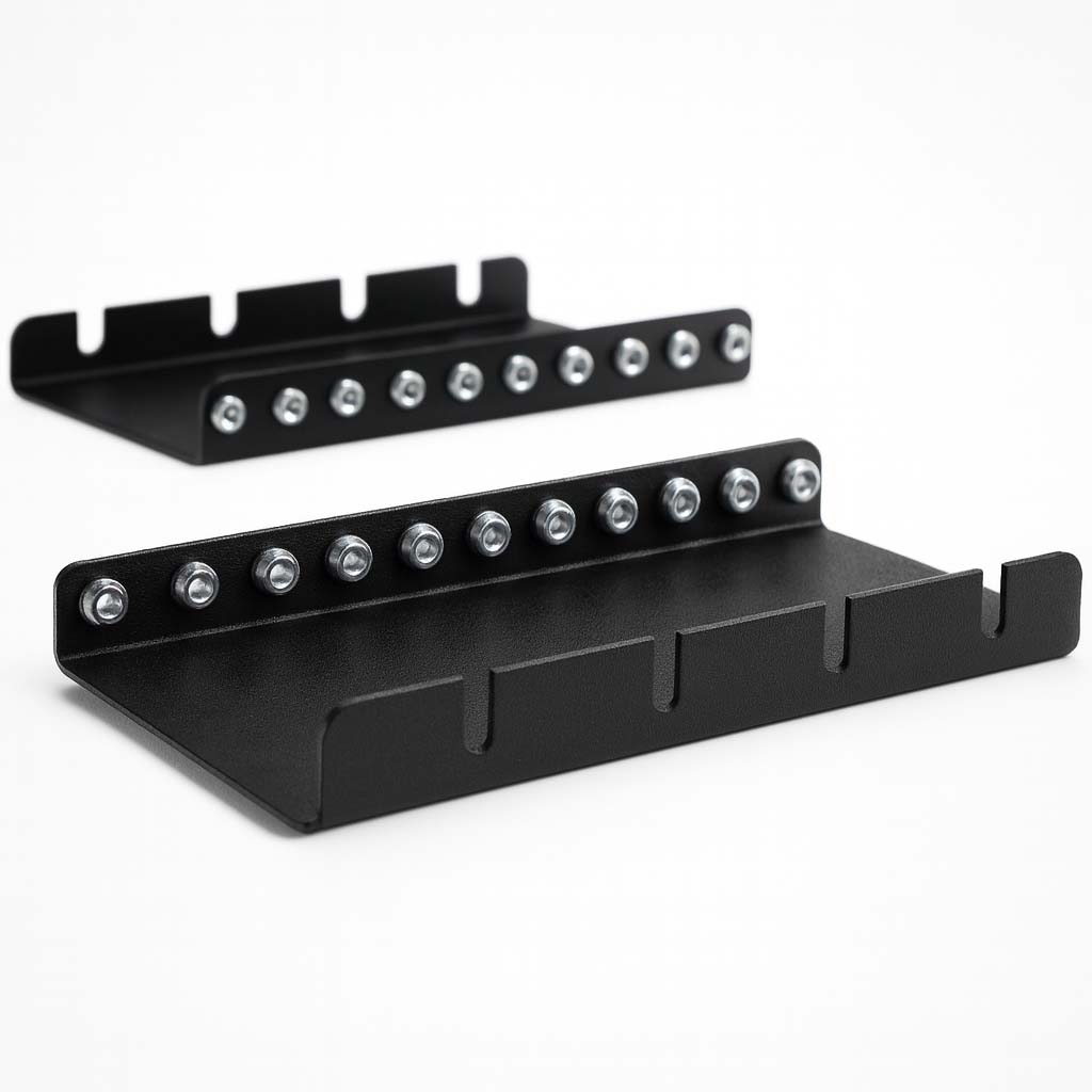 Rack Extender Bracket Set - 4" Deep - 4U - Gruber Communications