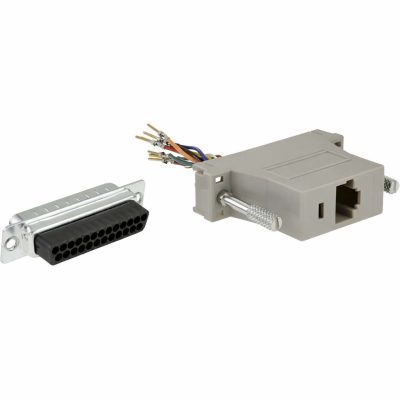 Modular Adapter- DB25 Male – RJ45 Adapter – 8P/8C/USOC - Gruber ...