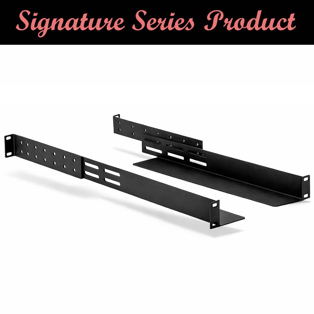 4 Post Adjustable Rack Rails - 1U - Signature Series - Gruber ...